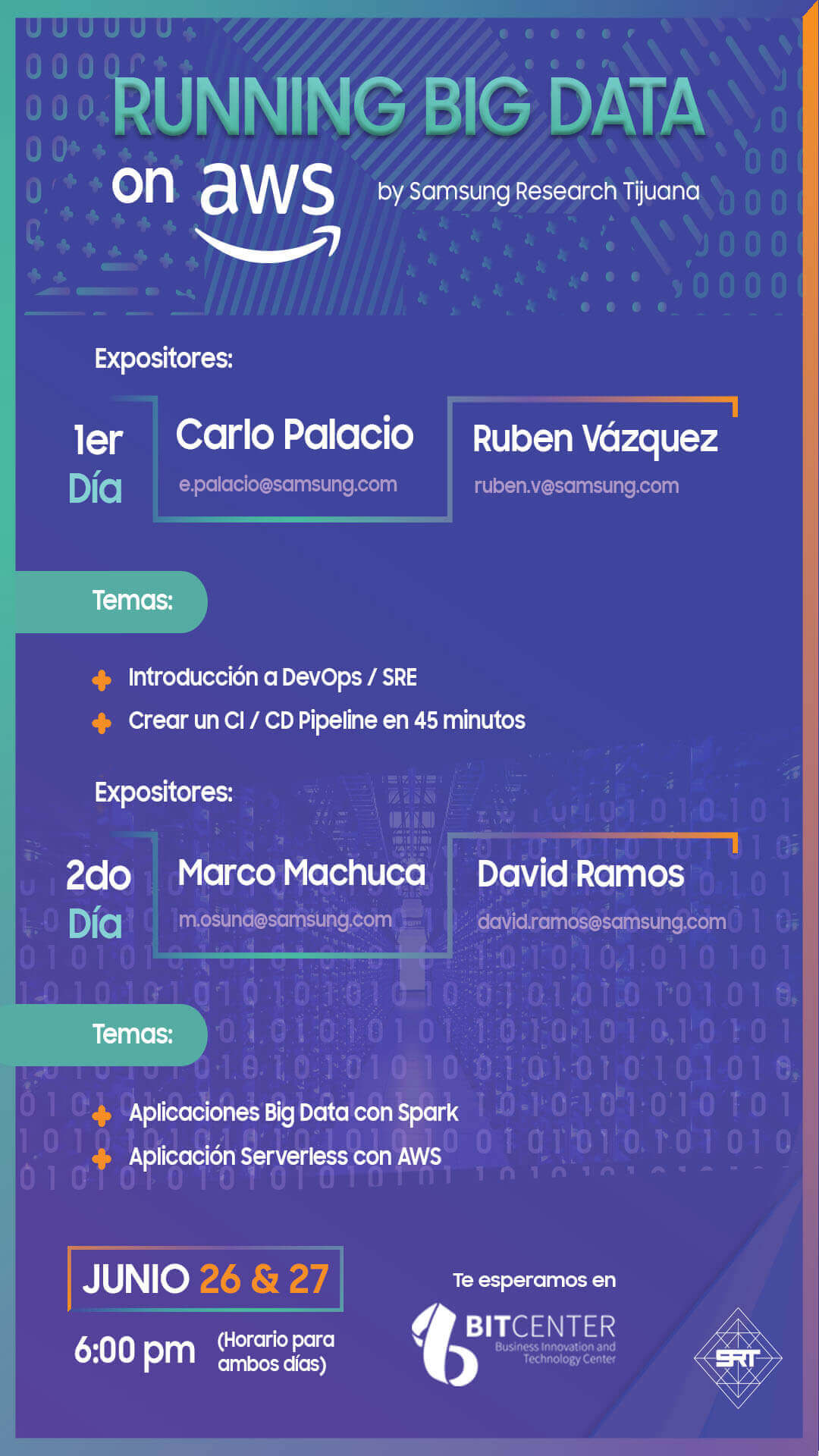 RuNNING BIG DATA - Bit Center